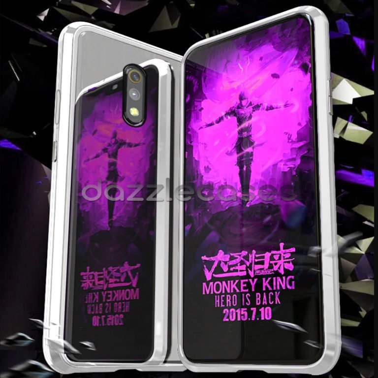 Realme X Electronic Magnetic Glass Back Cover & Case | dazzlecases