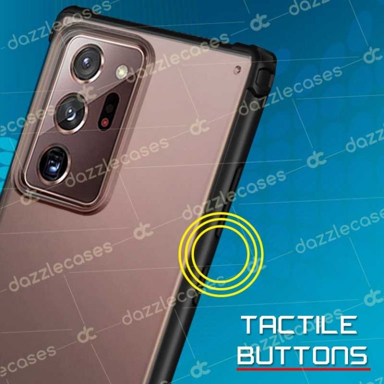 Samsung Galaxy Note 20 Ultra Frosted Translucent ShockProof Bumper ...