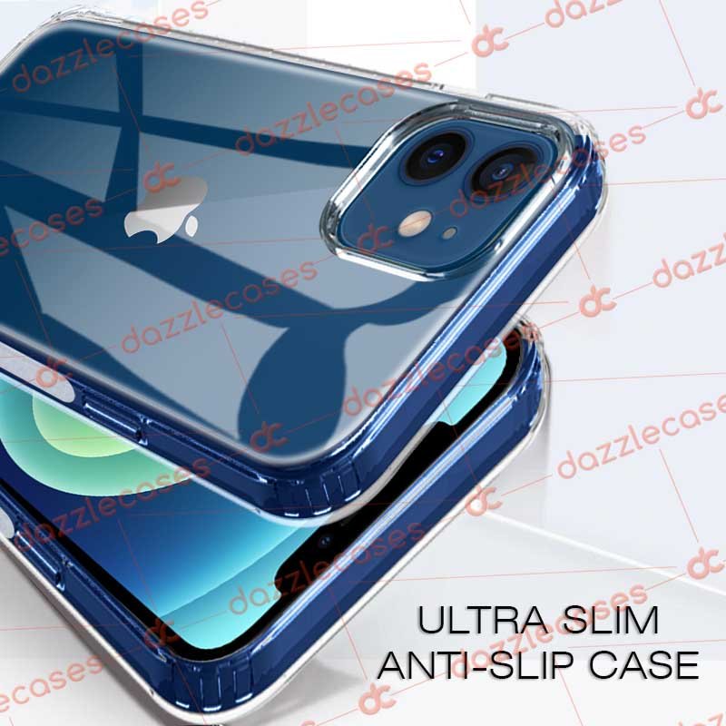 iPhone 12 Ultra Slim Anti-Slip Super-Clear Back Cover
