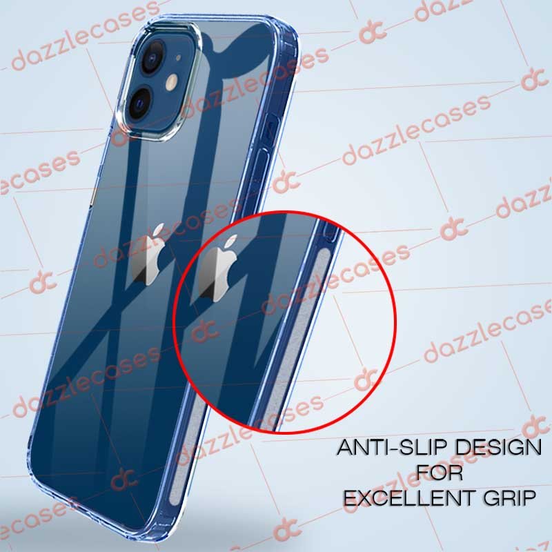iPhone 12 Ultra Slim Anti-Slip Super-Clear Back Cover
