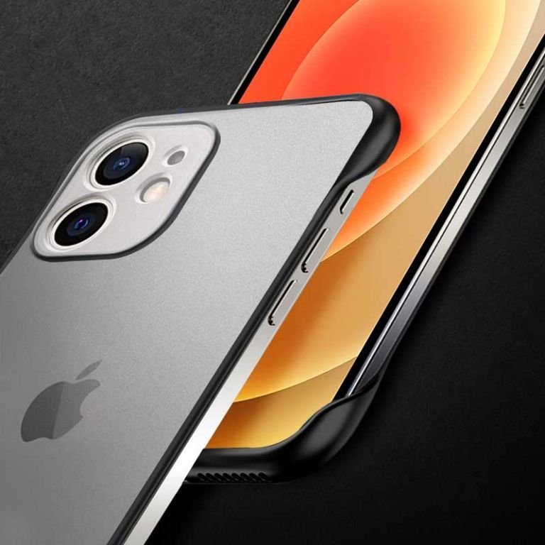 iPhone 12 Mini Naked Borderless Ultra Slim Semi Transparent Mobile Back ...