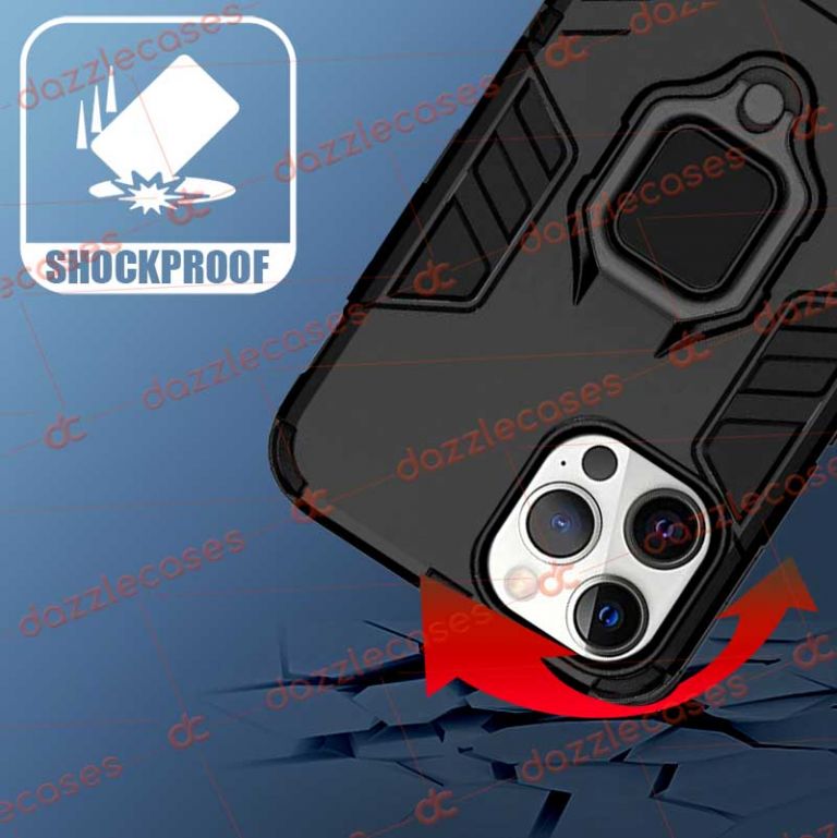 iPhone 12 Pro Max Tough Rugged Armor Mobile Back Case & Cover with In ...