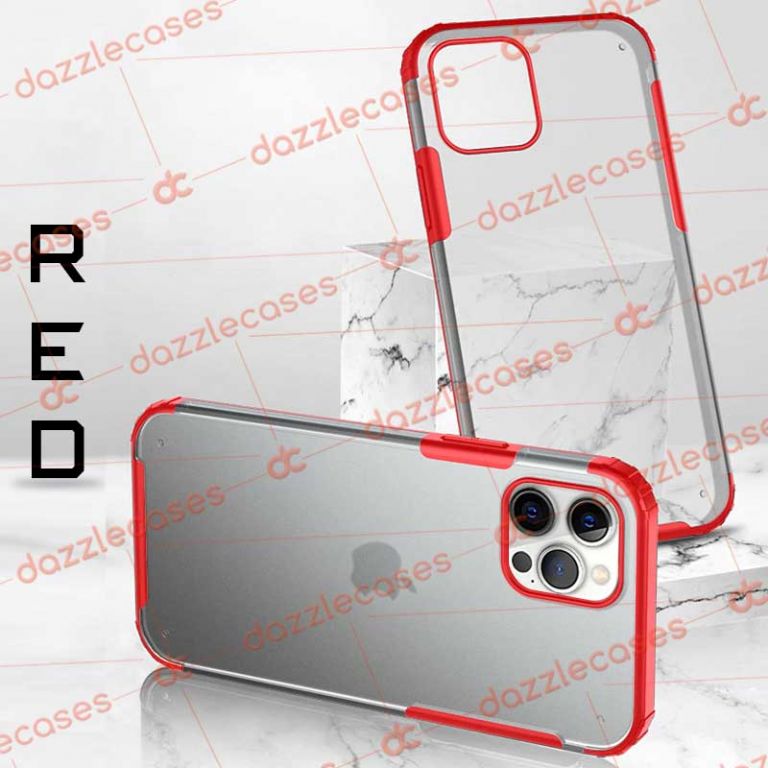 iPhone 12 Pro Max Ultra Frosted Translucent ShockProof Bumper Mobile ...